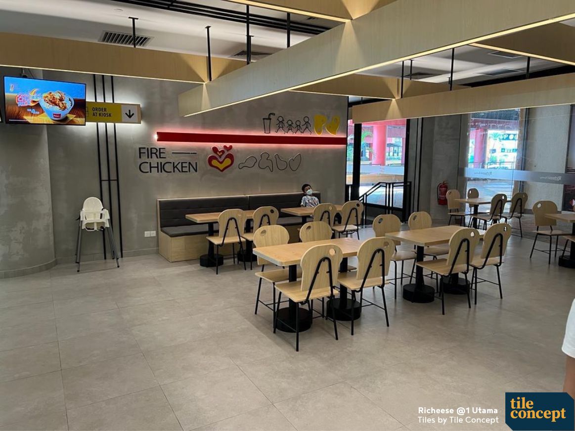 Richeese @1 Utama, Petaling Jaya. - Tile Concept | The Commercial ...